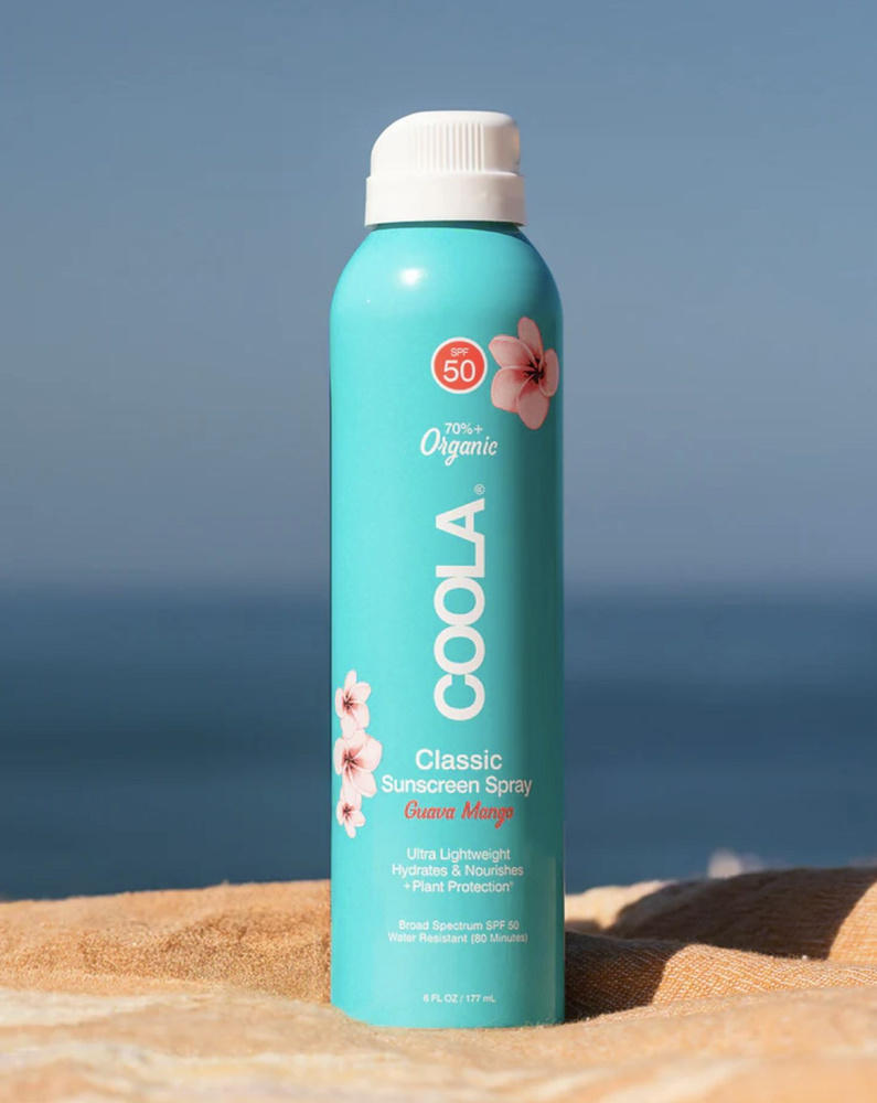 COOLA Солнцезащитный спрей Classic Body Organic Sunscreen Spray SPF 50 ...