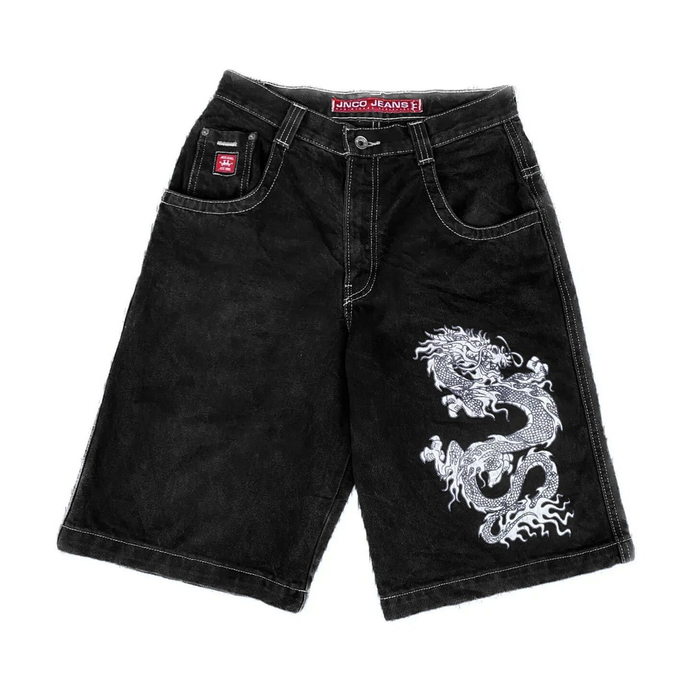 Шорты Мужской JNCO черный, размер универсальный купить c доставкой на ...