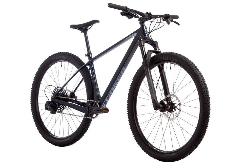 Велосипед STINGER 29" GENESIS EVO синий, карбон, размер XL - купить по выгодной цене в интернет ...