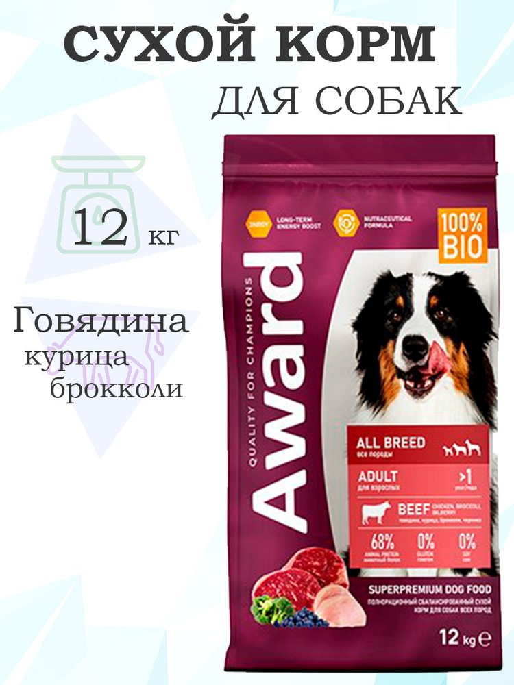 Award All Breed Adult / Сухой корм Авард для взрослых собак всех пород ...