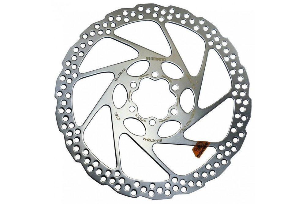 Тормозной диск Shimano RT56 6 болтов 160 мм без уп. - купить с ...