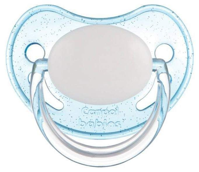 Соска-пустышка латексная Basic 0-6 Голубая - купить с доставкой по ...