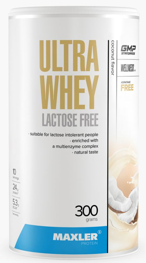 Протеин Maxler Ultra Whey Lactose Free 300г Кокос - купить с доставкой ...