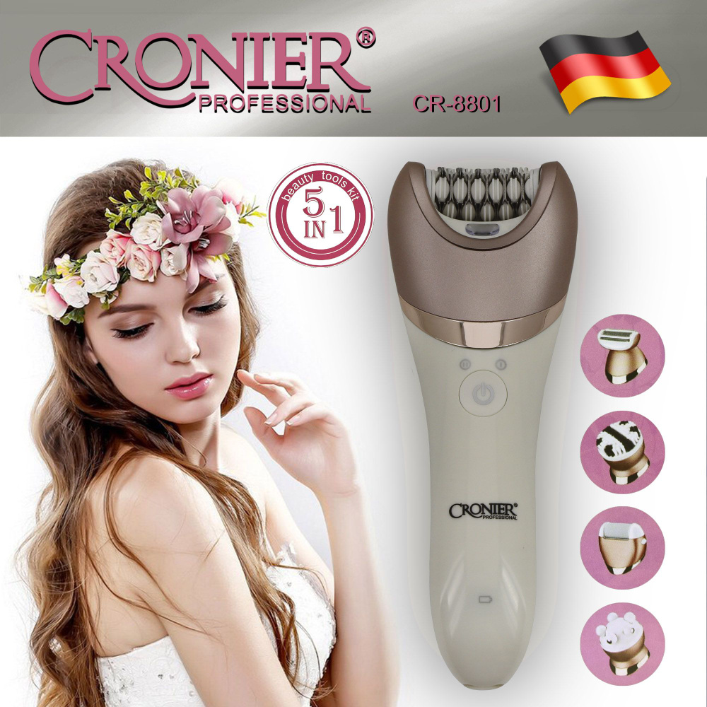 CRONIER Эпилятор женский купить на OZON по низкой цене (1628024421)