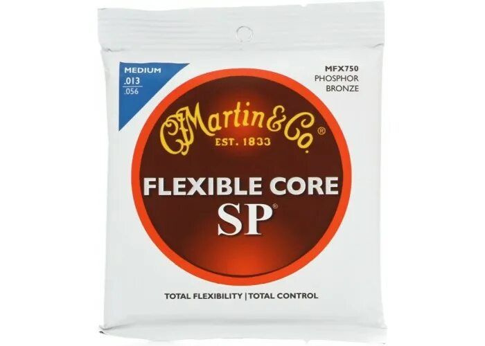 Струны для акустической гитары Martin MFX750 Phosphor Bronze Flexible ...
