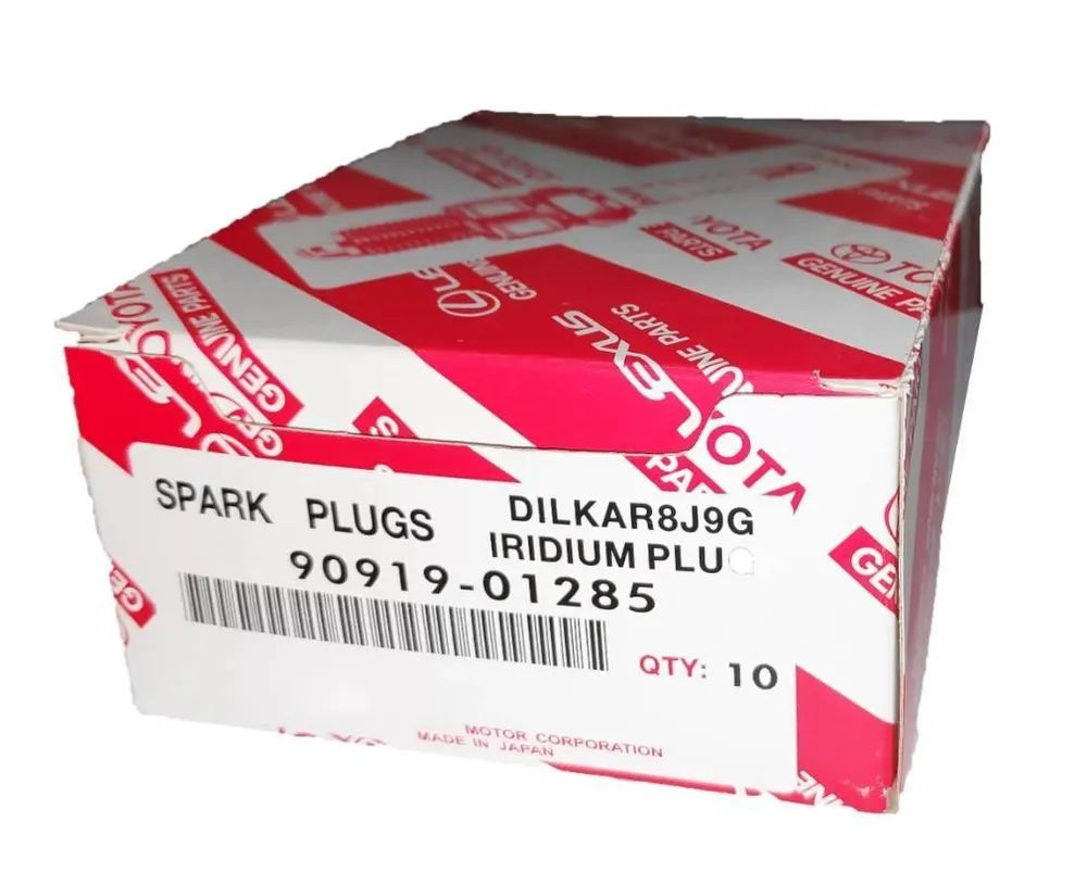 Свеча зажигания иридий, 4 шт. TOYOTA 90919-01285 (NGK DILKAR8J9G ...