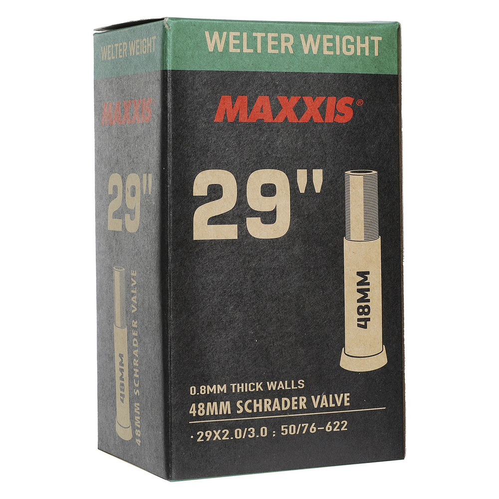 Велокамера Maxxis Welter Weight 29X2.0/3.0 0.8Mm Автонипель 48Мм (UNI ...