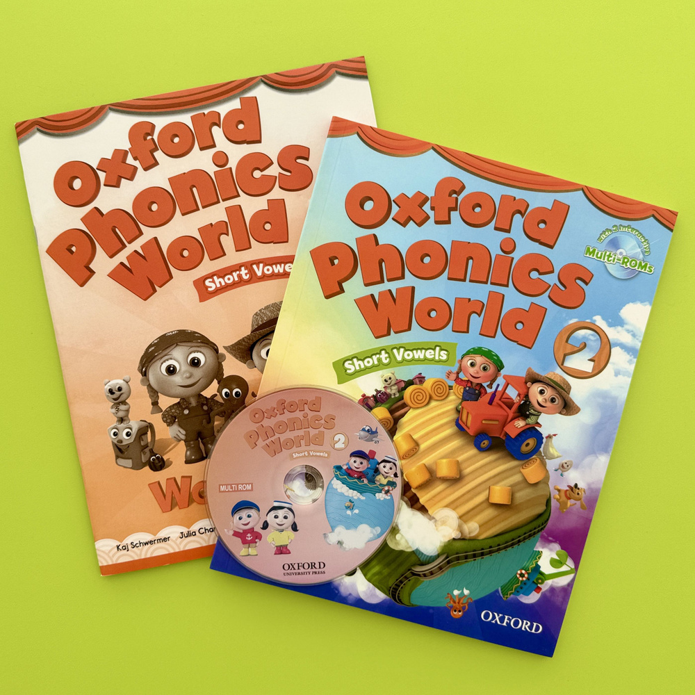 Oxford Phonics World 2. Student Book + Workbook + CD | Schwermer Kaj ...