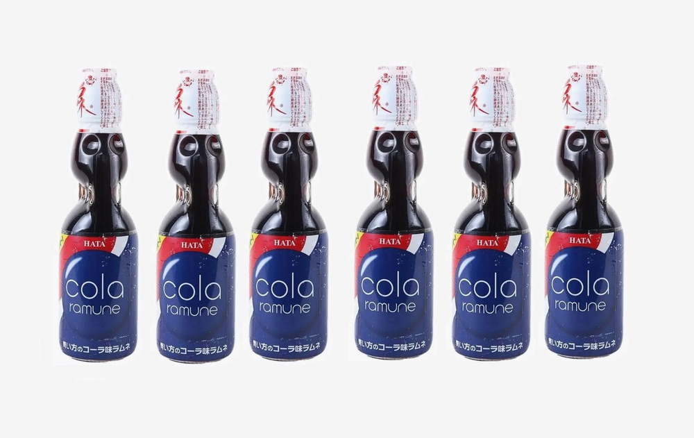 Набор Hatakosen Ramune Cola (6 шт по 200 мл) купить на OZON по низкой ...