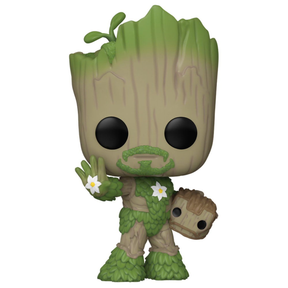 Фигурка Funko POP Marvel: We Are Groot Groot as Iron Man Bobble-Head ...