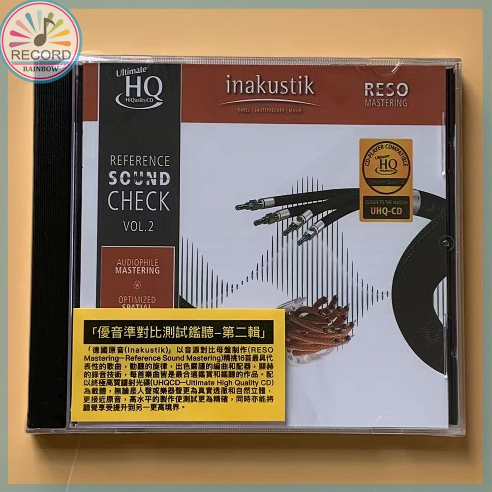 Inakustik Reference Sound Check Vol.2 2023 CD Совершенно новый ...