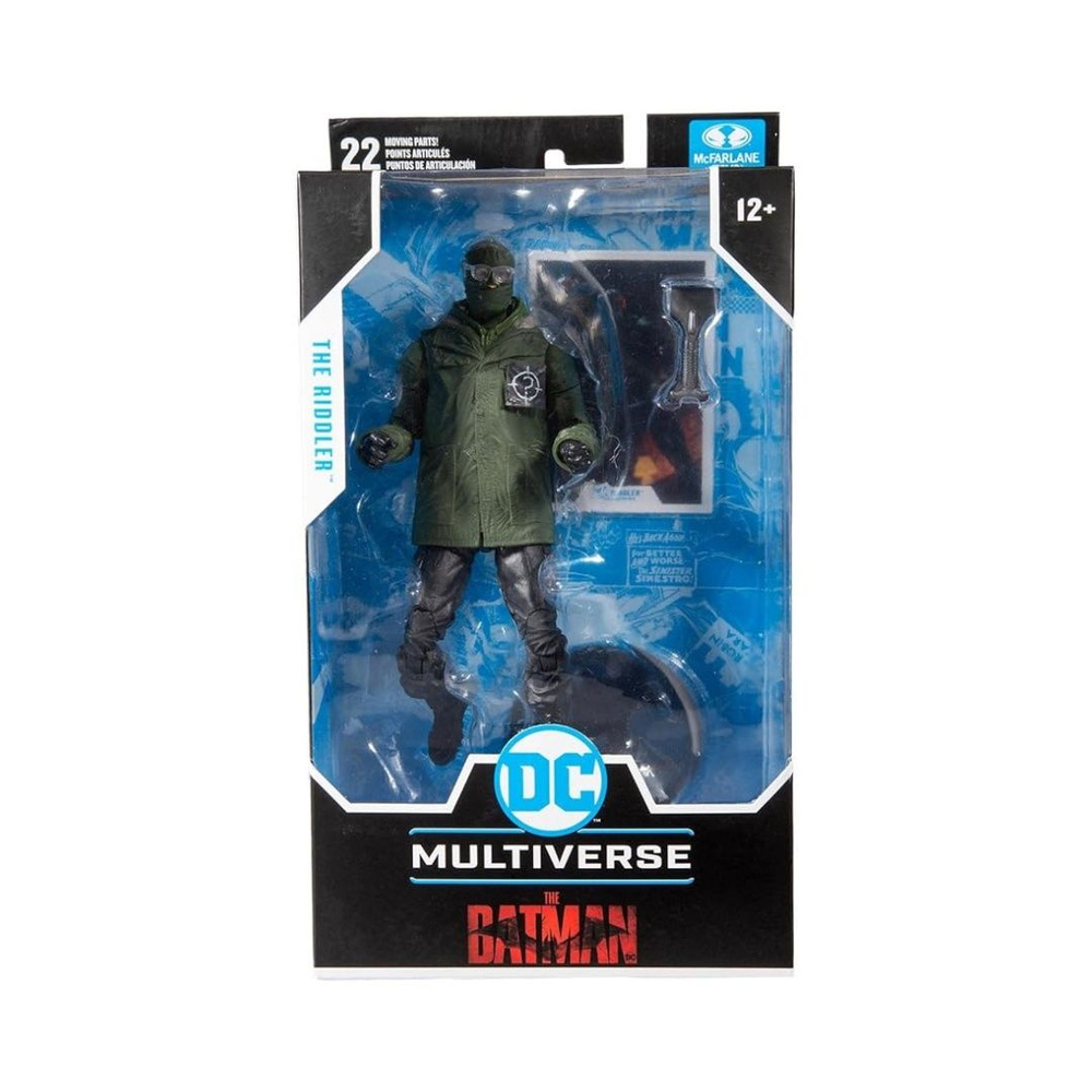McFarlane Toys DC The Riddler: Бэтмен (фильм) фигурка с аксессуарами ...