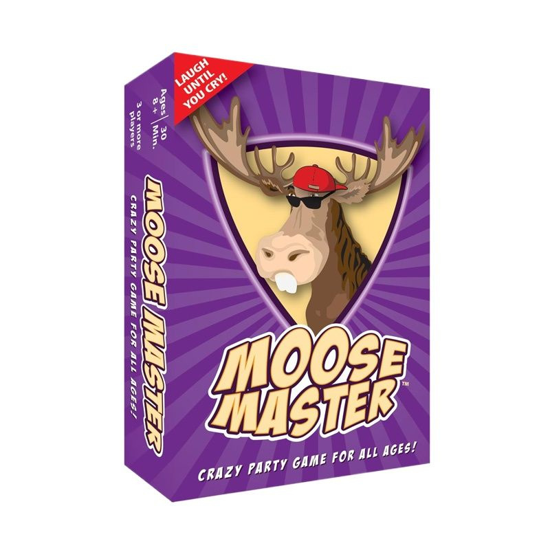 "Moose Master"Карточная игра Мастер Лось Забавная игра Английский ...