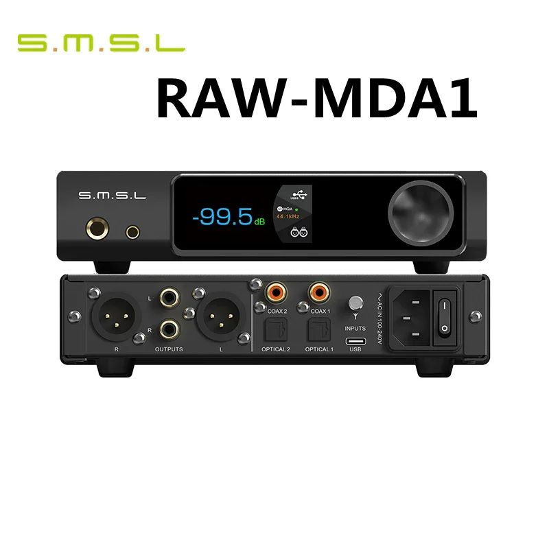 SMSL RAW-MDA1 двойной ES9039Q2M декодер поддержка MQA MQA-CD LDAC ...