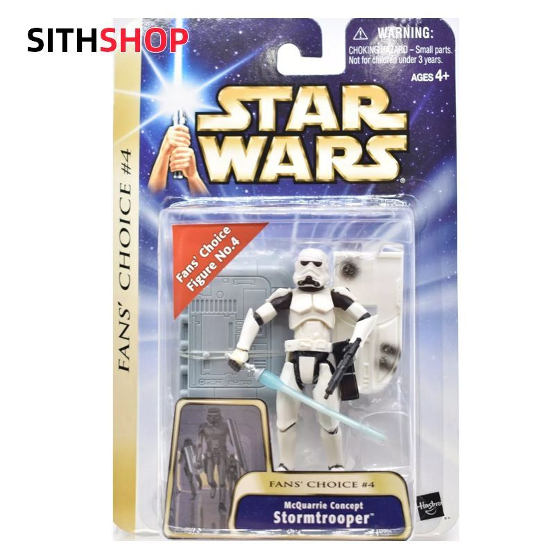 Фигурка Hasbro Star Wars Fan's Choice McQuarrie Concept Stormtrooper 3. ...