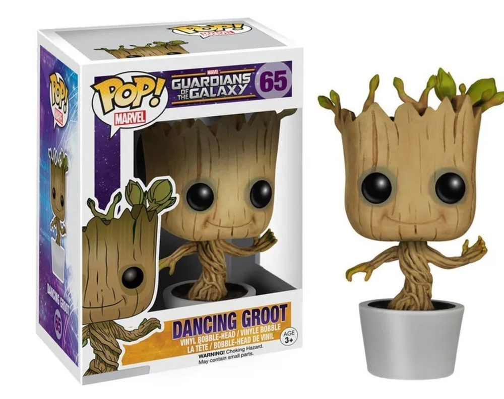 Фигурка Funko POP! Bobble: Guardians O/T Galaxy: Dancing Groot -65 ...