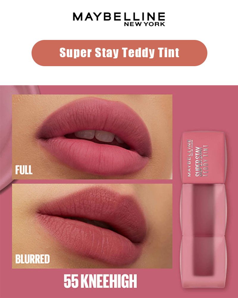 Помада на губах Maybelline Super Stay Teddy Tint ,Матовая, стойкая ...
