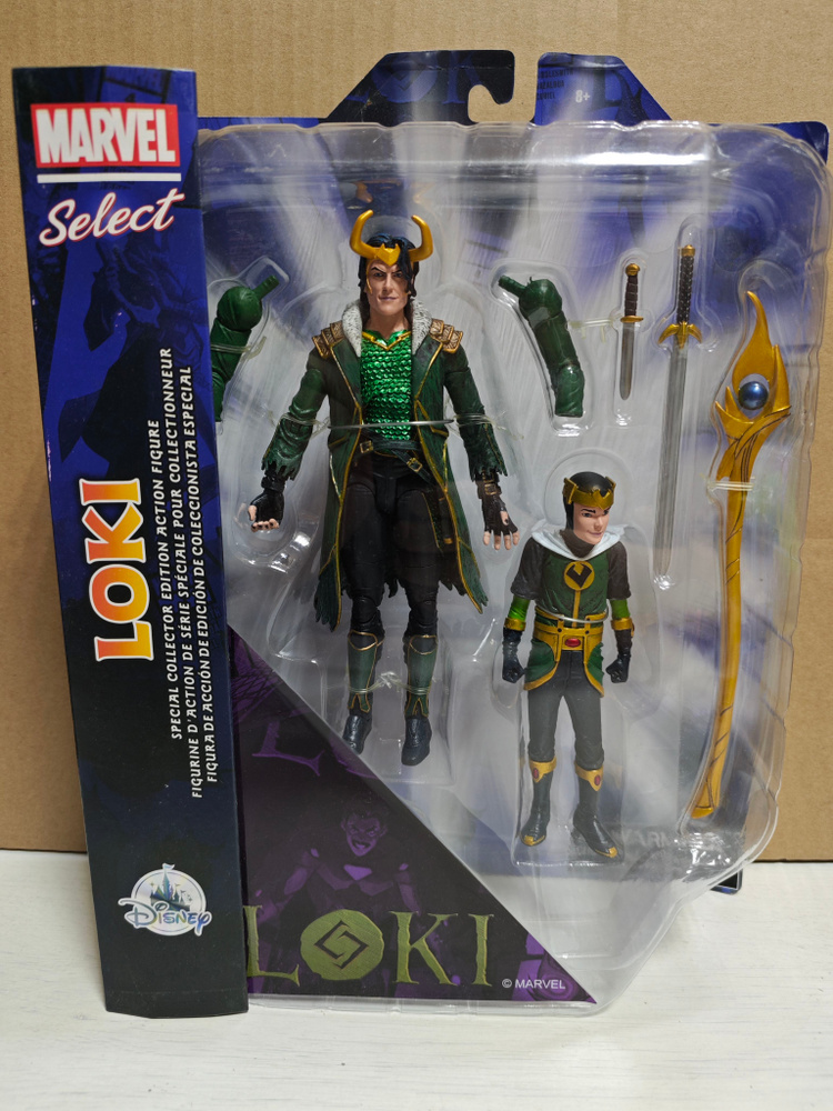 Фигурка Marvel Select Loki & Kid Loki купить на OZON по низкой цене ...