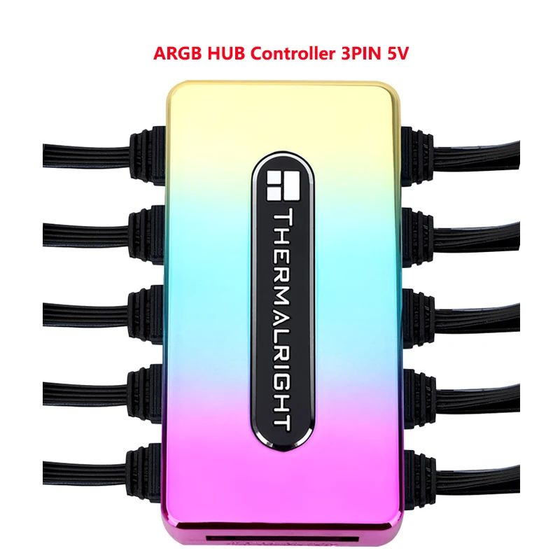 Thermalright FAN/RGB/ARGB-HUB-Controller REV.A SYNC Концентратор вентилятора hub lighting RGB ...