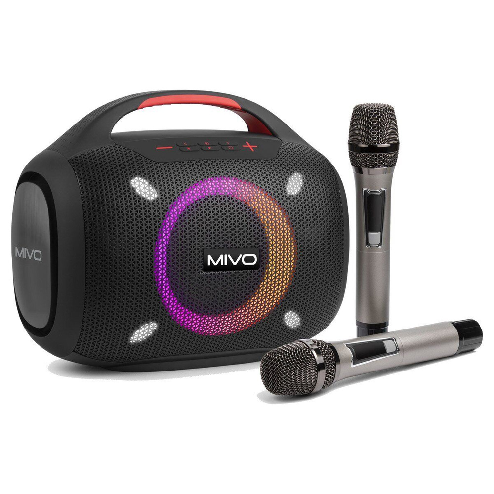 Мощная беспроводная аудио караоке колонка Mivo MD-164 купить на OZON по низкой цене (1869824001)