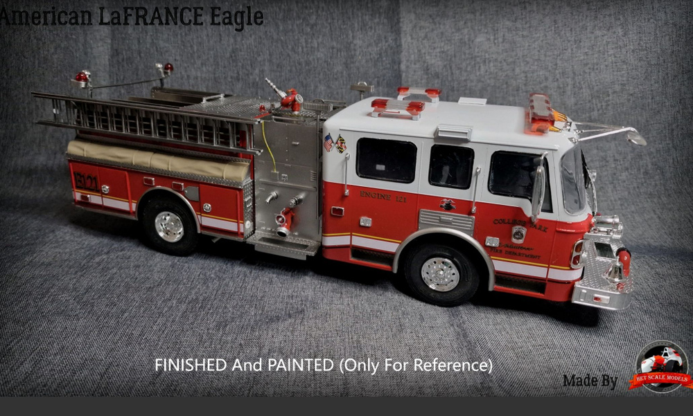 Trumpeter 02506 1/25 US LaFRANCE Eagle Модель пожарной машины(Нет ...
