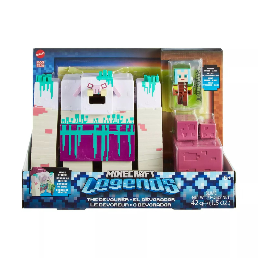 Игровой набор Mattel Minecraft Legends The Devourer HNC08 купить на ...