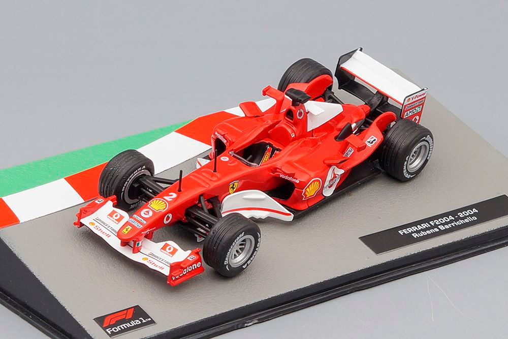 Модель коллекционная CENTAURIA Ferrari F2004 рубенса баррикелло 2004 ...
