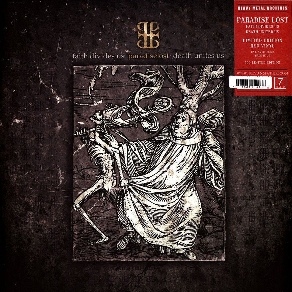 Paradise Lost. Faith Divides Us - Death Unites Us (LP Gatefold, Limited ...