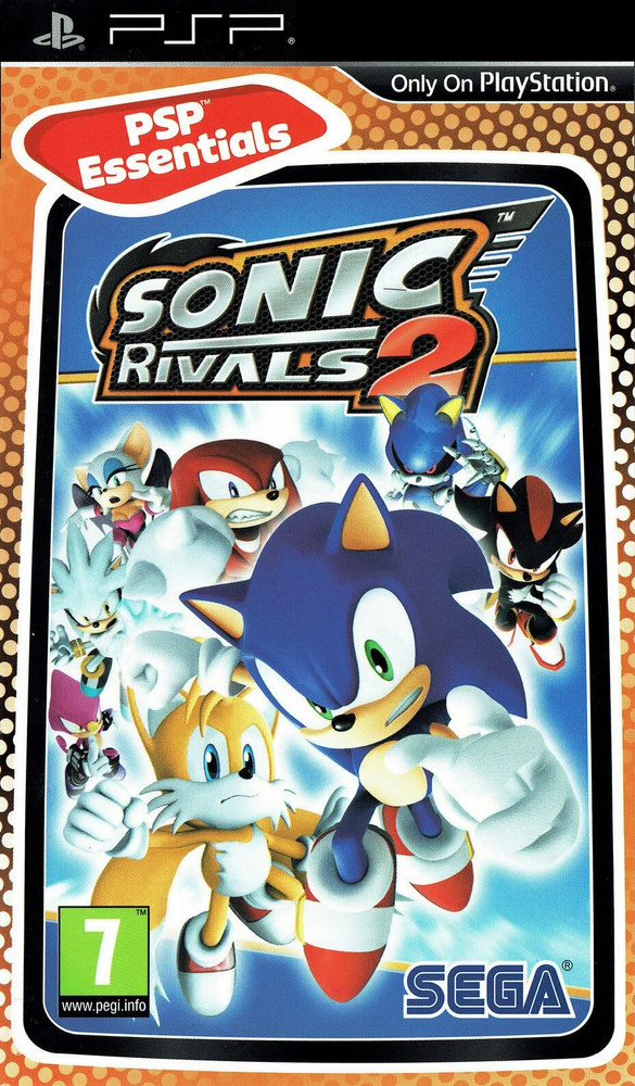 Игра PSP игра Sonic Rivals 2 (PlayStation Portable (PSP), Русская ...