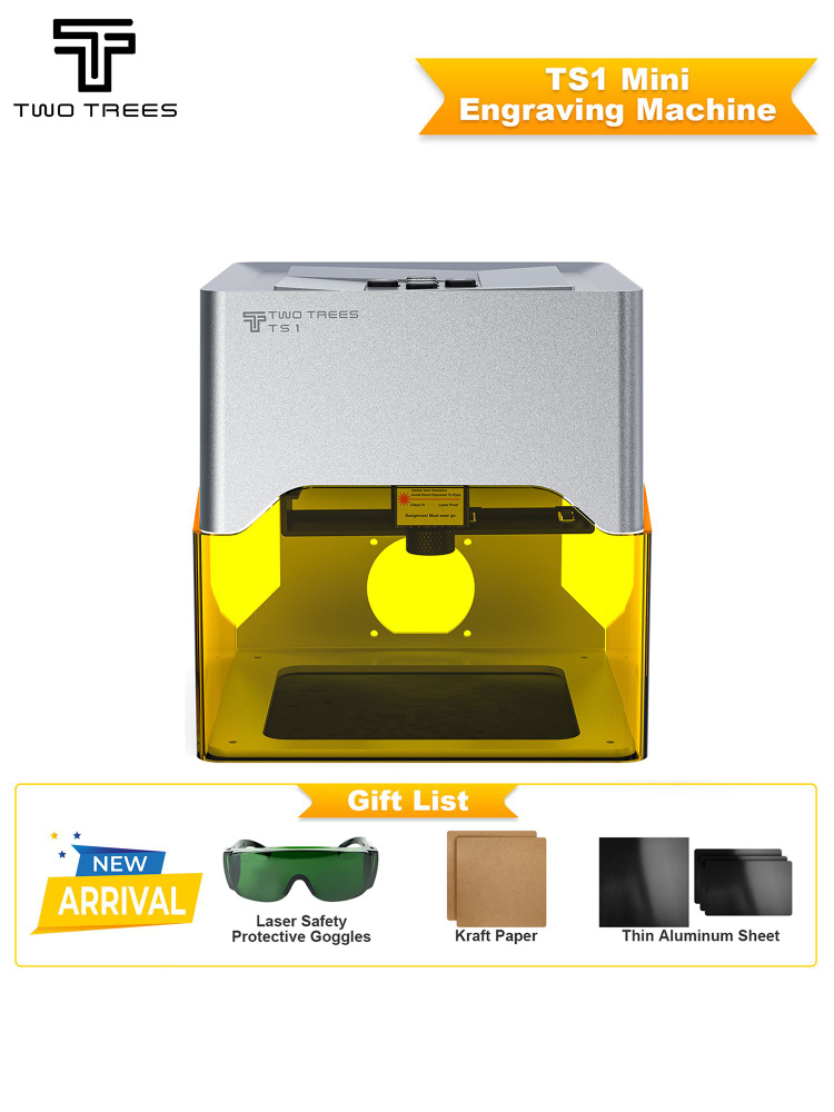 Twotrees TS1 Портативный мини-лазерный гравер CNC Bluetooth станок DIY ...