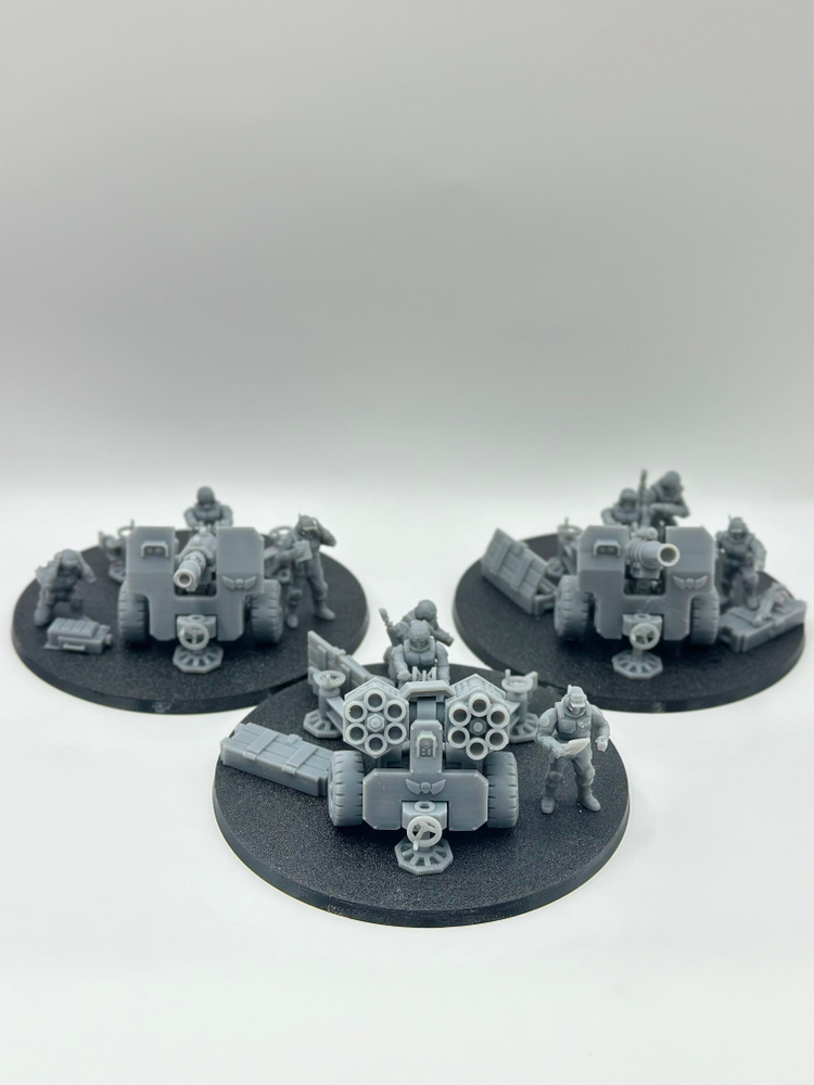 Набор миниатюр "Astra Militarum: Field Ordnance Battery " Warhammer 40k ...
