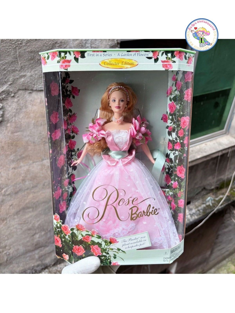 Коллекционная кукла Barbie Rose Garden купить на OZON по низкой цене ...