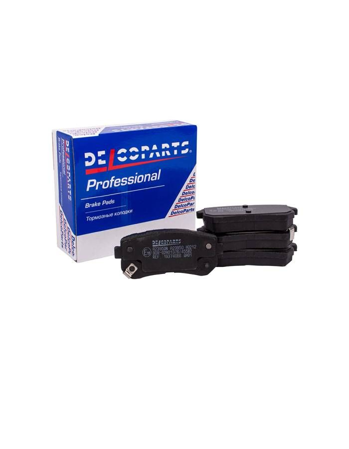 Колодки тормозные задние дисковые DelcoParts 19374066 купить на OZON по ...