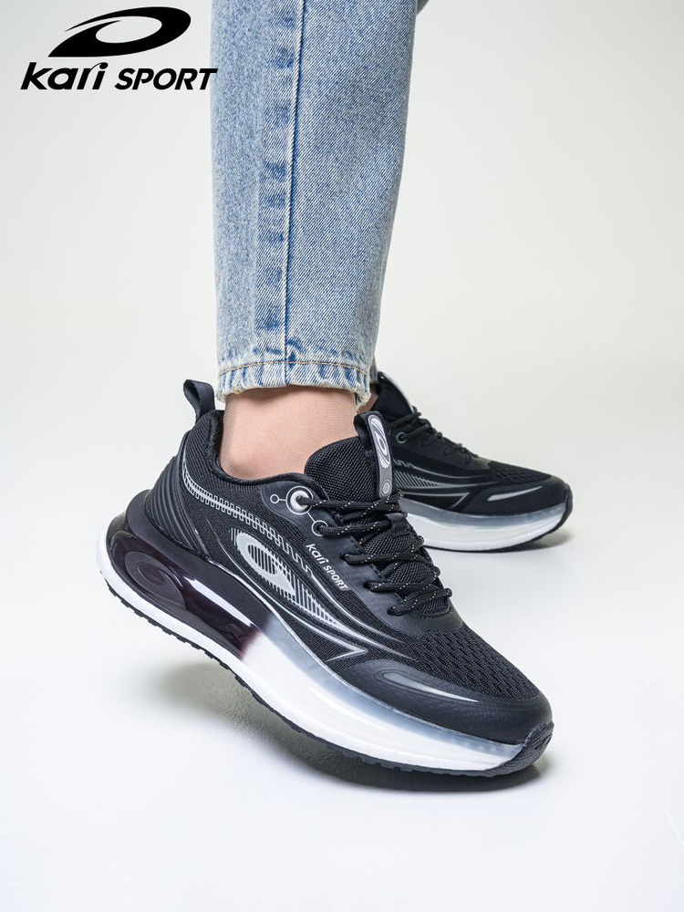 Кроссовки Женский Kari Текстиль, Полиуретан, размер 41 G На любой сезон Шнурки купить c ...