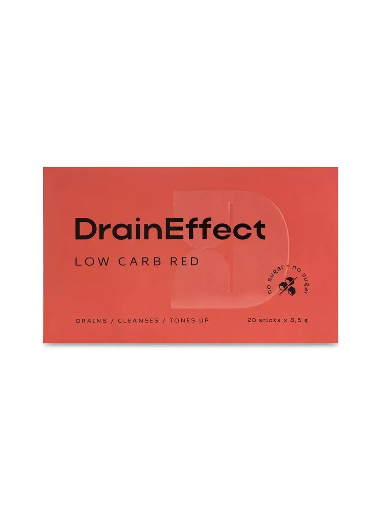 Draineffect RED Low Carb Дрейнэффект RED низкоуглеводный купить на OZON по низкой цене (2262078599)