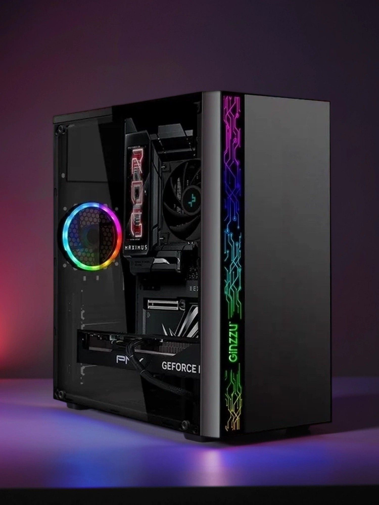 KWIK Системный блок (Intel Core i5-2400, RAM 16 ГБ, SSD 500 ГБ, AMD Radeon RX 580 (8 Гб ...