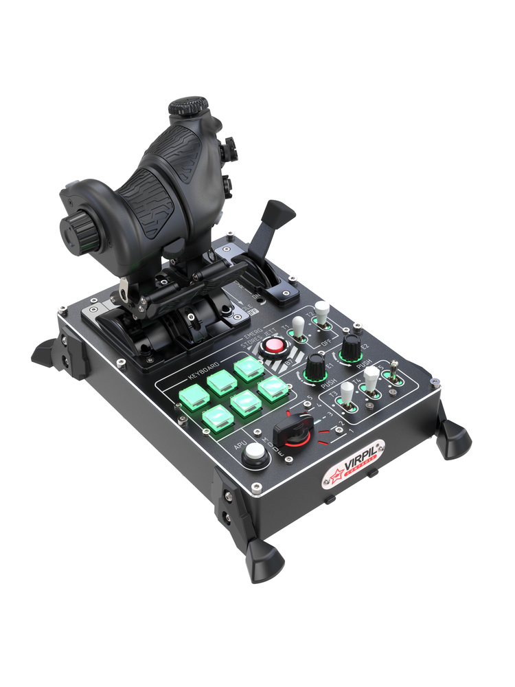 VIRPIL Controls Геймпад VPC VMAX Prime Throttle, Проводной, черный ...