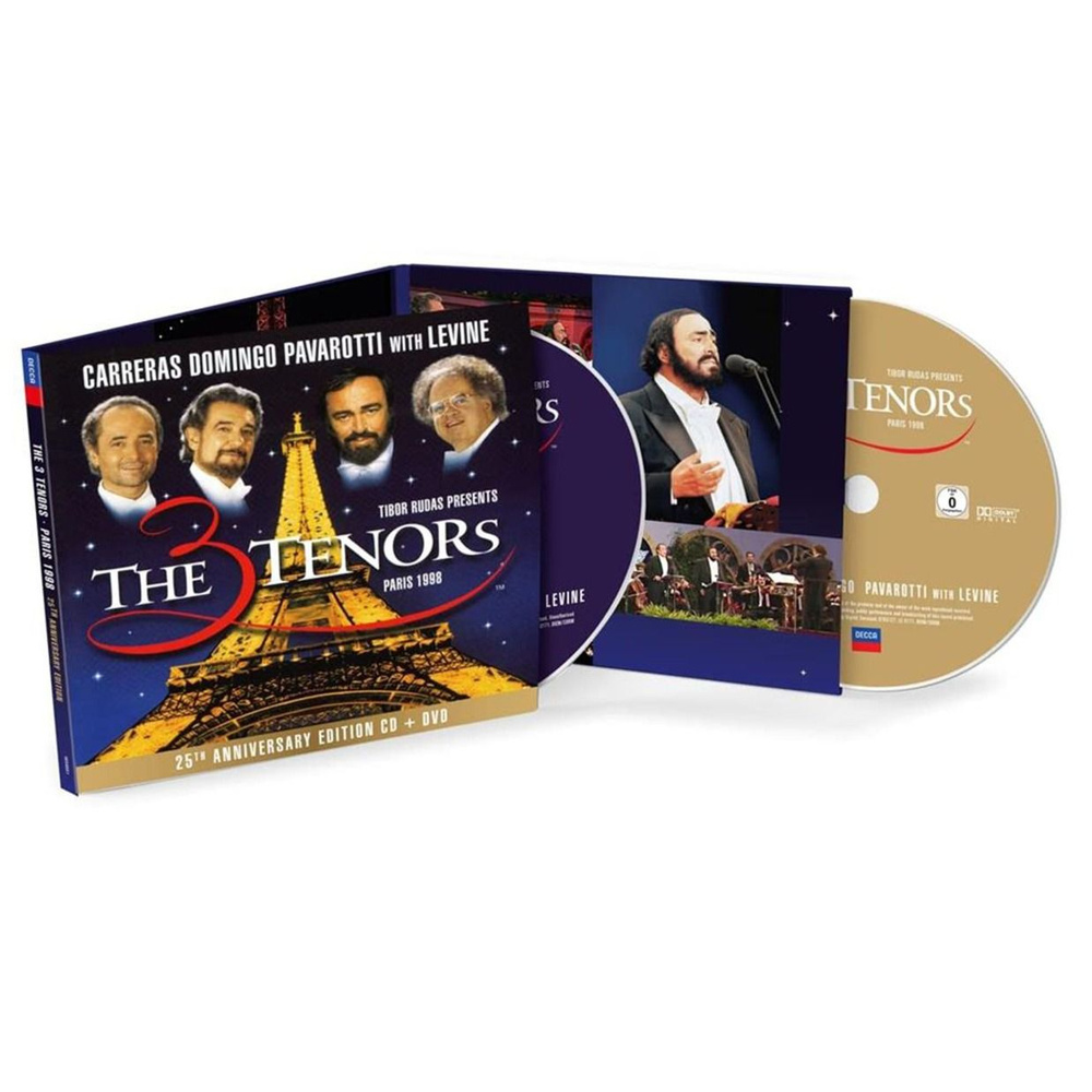 Музыка CD Luciano Pavarotti, Placido Domingo, Jose Carreras The Three ...