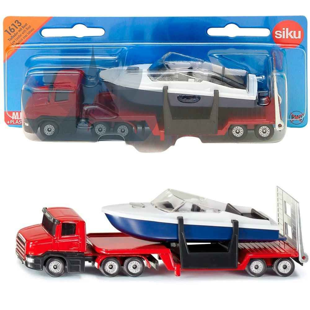Siku Тягач с катером (1:87) купить на OZON по низкой цене (2630243904)