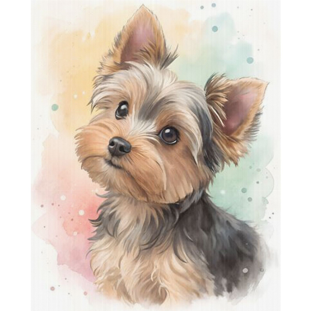 набор для вышивания 11CT, хлопковая ткань, 40x50 см, животные купить на OZON по низкой цене ...