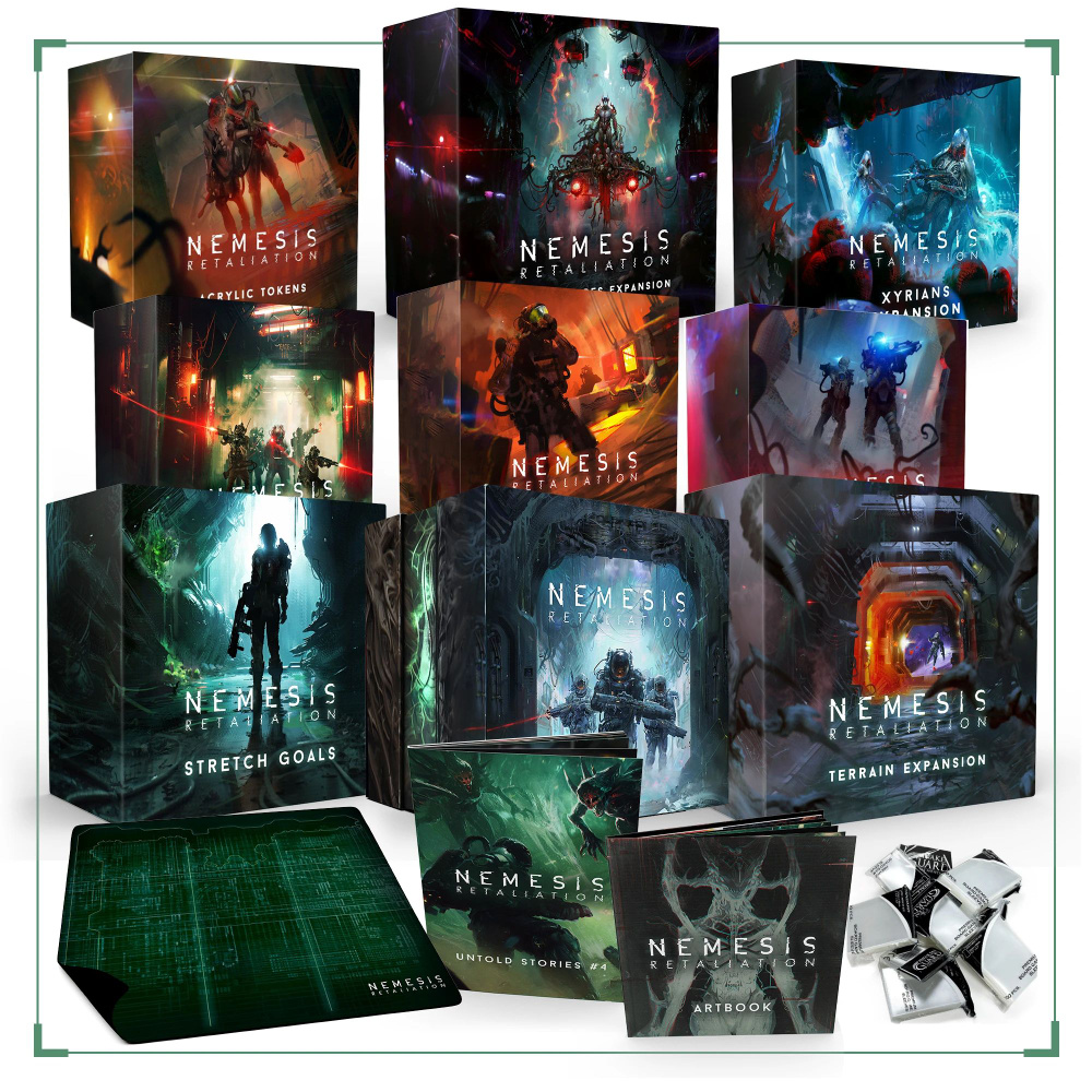 Nemesis настольная игра купить на OZON по низкой цене