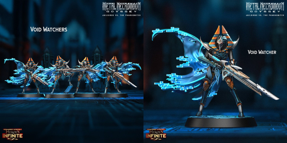 Миниатюра Warhammer Necron/Void-Watchers купить на OZON по низкой цене ...