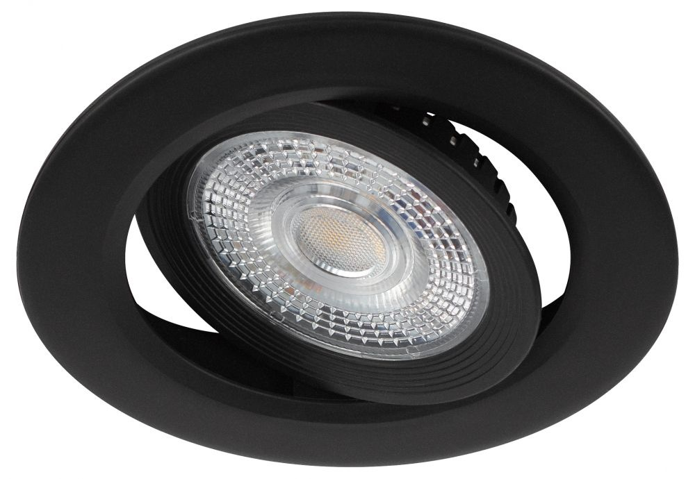 Светильник светодиодный встраиваемый ЭРА KL LED 25A-5 3K BK круглый ...
