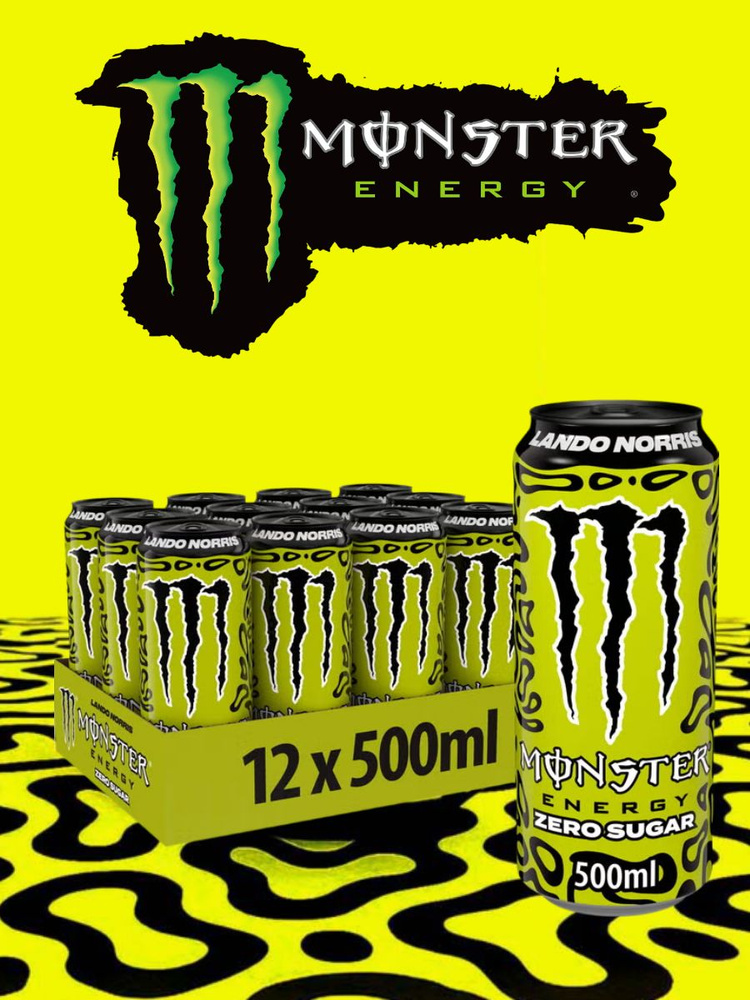 Monster Energy Lando Norris Zero Sugar 12 Х 500 мл. купить на OZON по ...