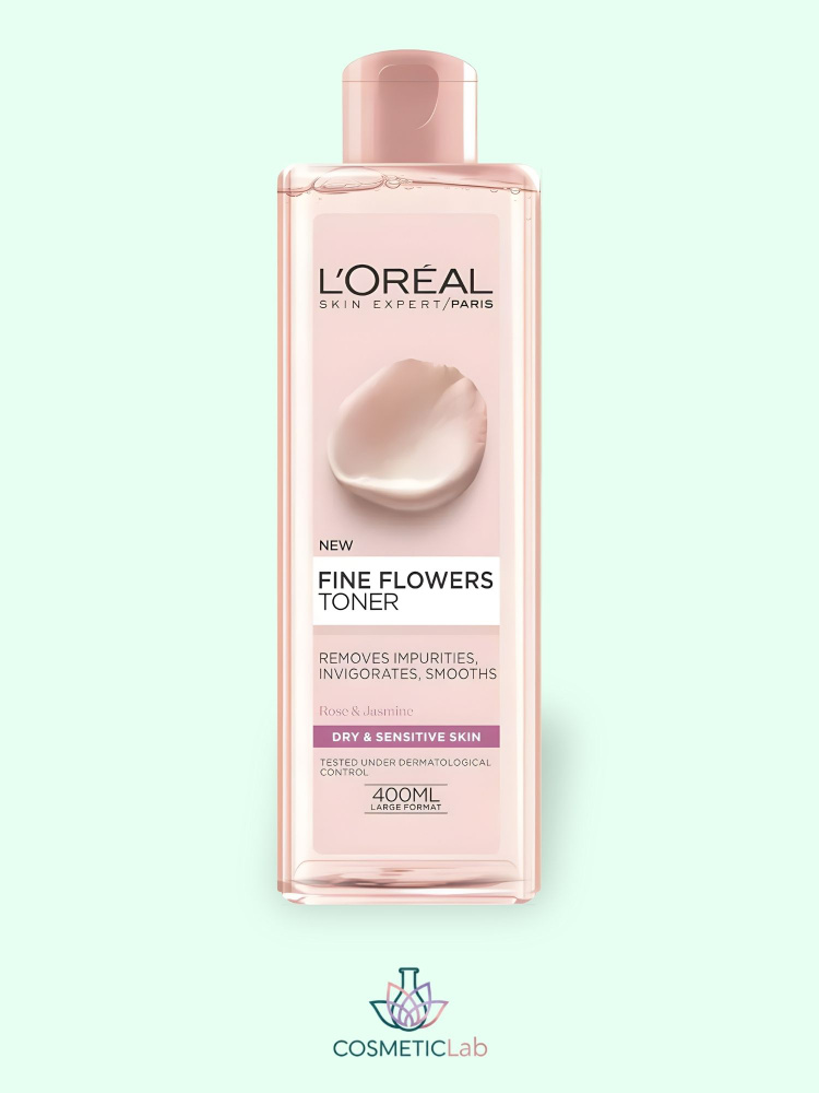 L'Oreal Paris Precious Flowers Тоник для сухой и чувствительной кожи 400 мл купить на OZON по ...