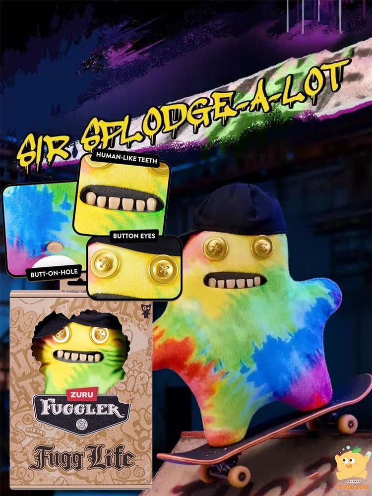 Губка Боб Spin Master Fuggler Fugg Life Sir Splodge A Lot / Плюшевый ...