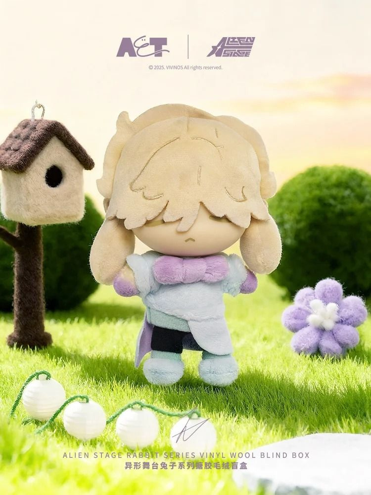 LUKA-NEW ALIEN STAGE Брелок Plush / Rabbit Series Vinyl Wool Blind Box ...