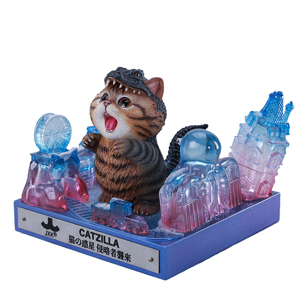 HIPLAY JXK Catzilla 4.0 Brown (Ver.B) Статичная фигурка животного ...