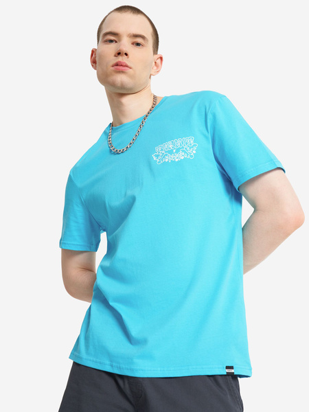 Футболка Мужской Termit голубой, размер 54 Хлопок Узбекистан купить c доставкой на OZON по ...