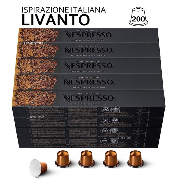 Набор кофе Nespresso LIVANTO, 20 упаковок (200 капсул) купить на OZON ...